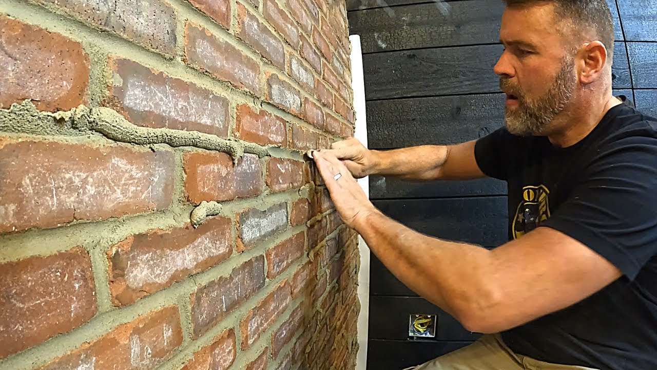How To Install Thin Brick Like A Pro Youtube