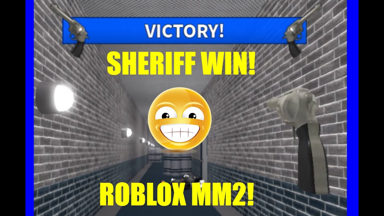 Sheriff Victory рџ є Roblox Murder Mystery 2 Funny Moments Youtube