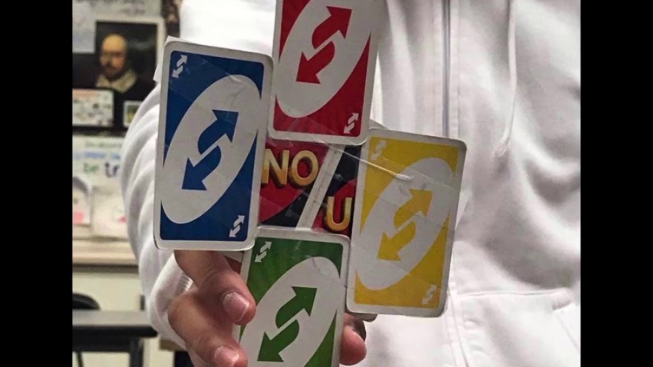 The Strongest Uno Reverse Card Printable Cards
