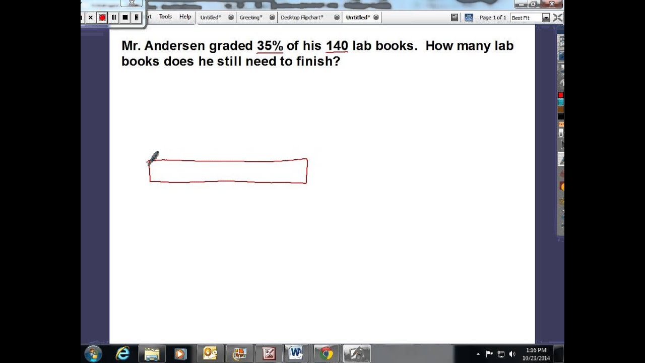 Lesson 27 Solving Percent Problems Youtube