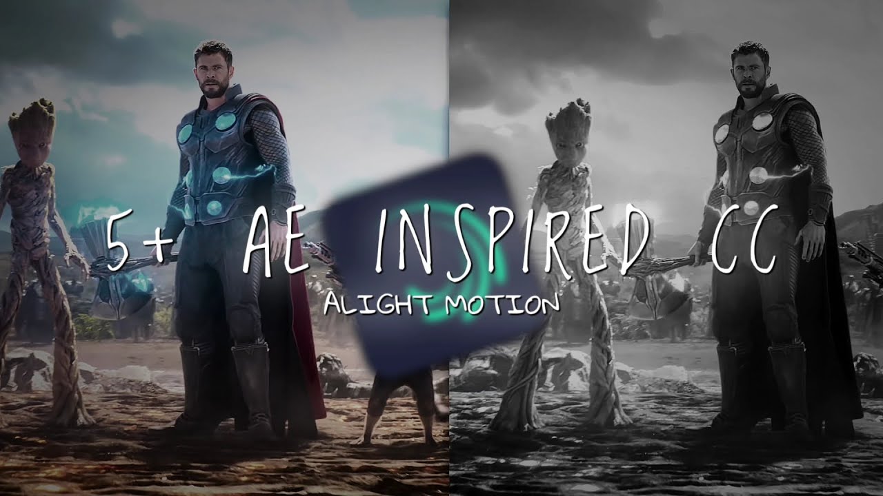 5 Ae Inspired Cc Pack Alight Motion Xml Preset Youtube
