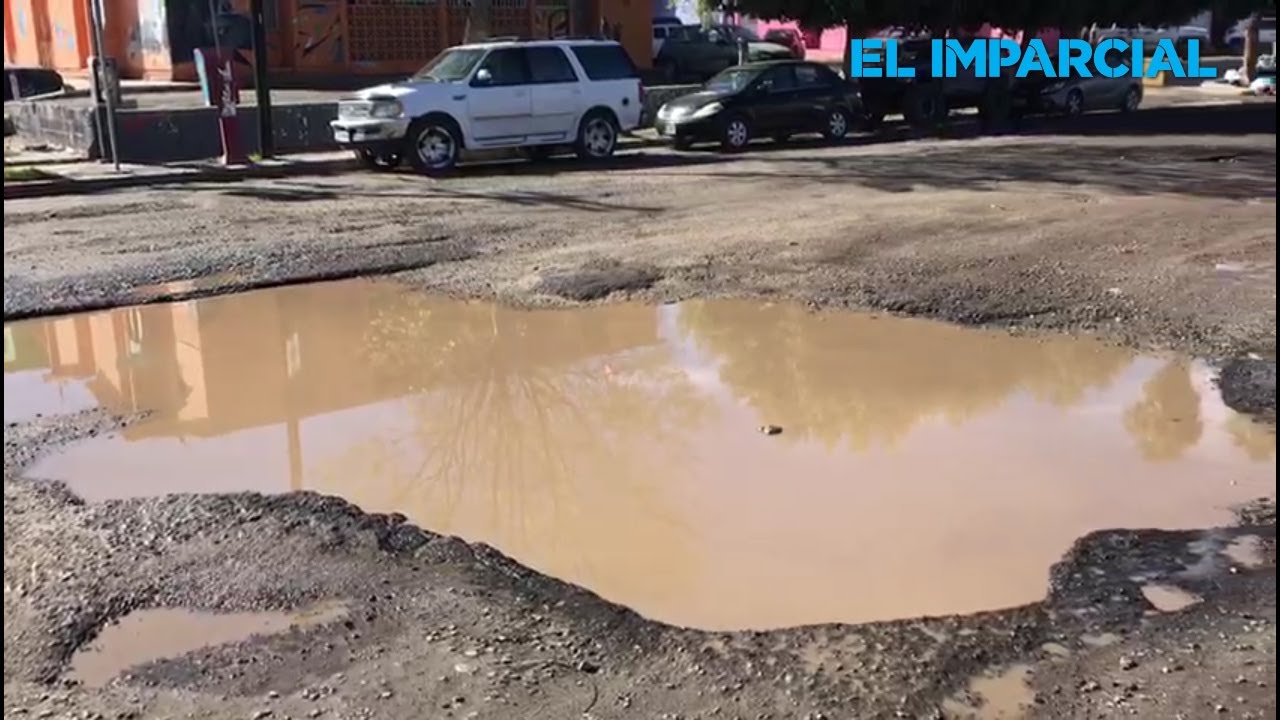 Ensenada Tiene Baches De Hasta 4 Metros Youtube
