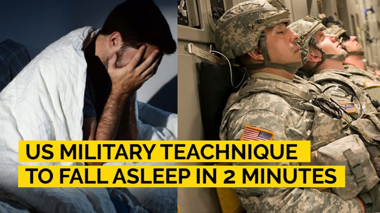 How To Fall Asleep Fast Military Method