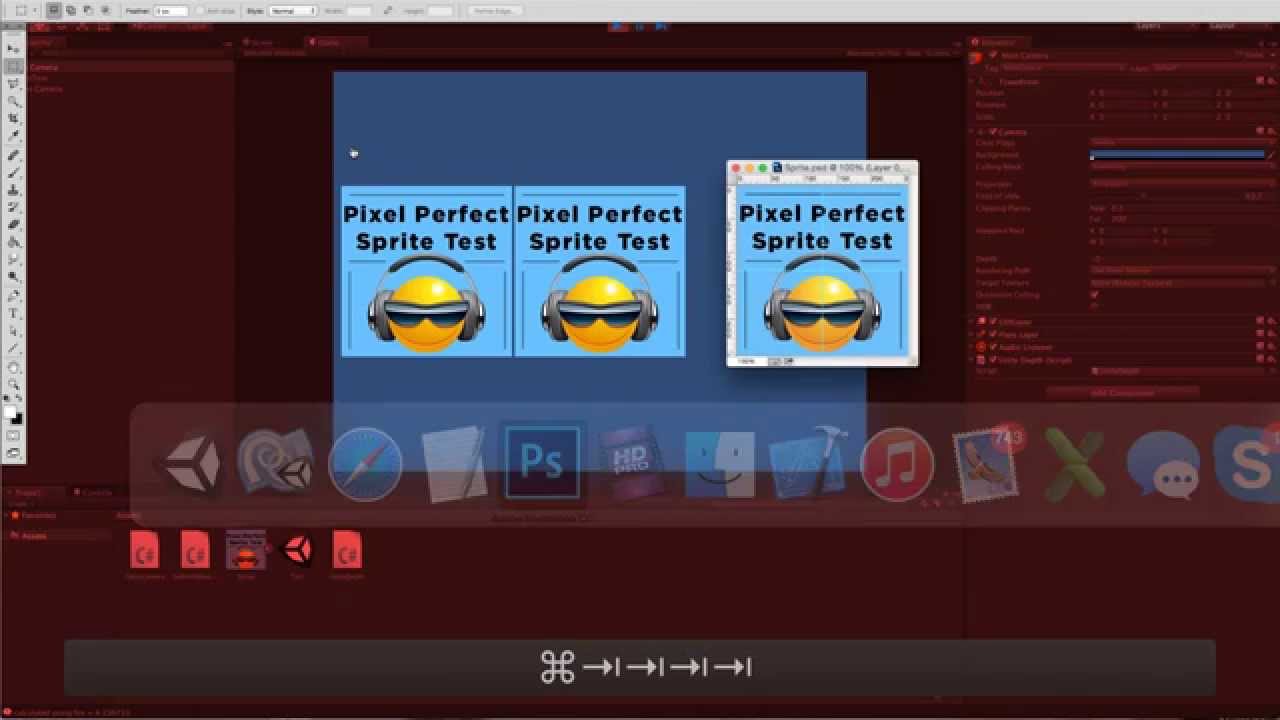 Unity 5 Pixel Perfect Sprites Youtube