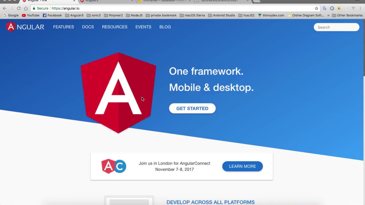 Angular2 Interface Youtube