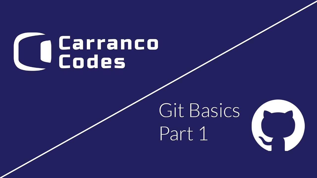 Git Basics Pt 1 Youtube