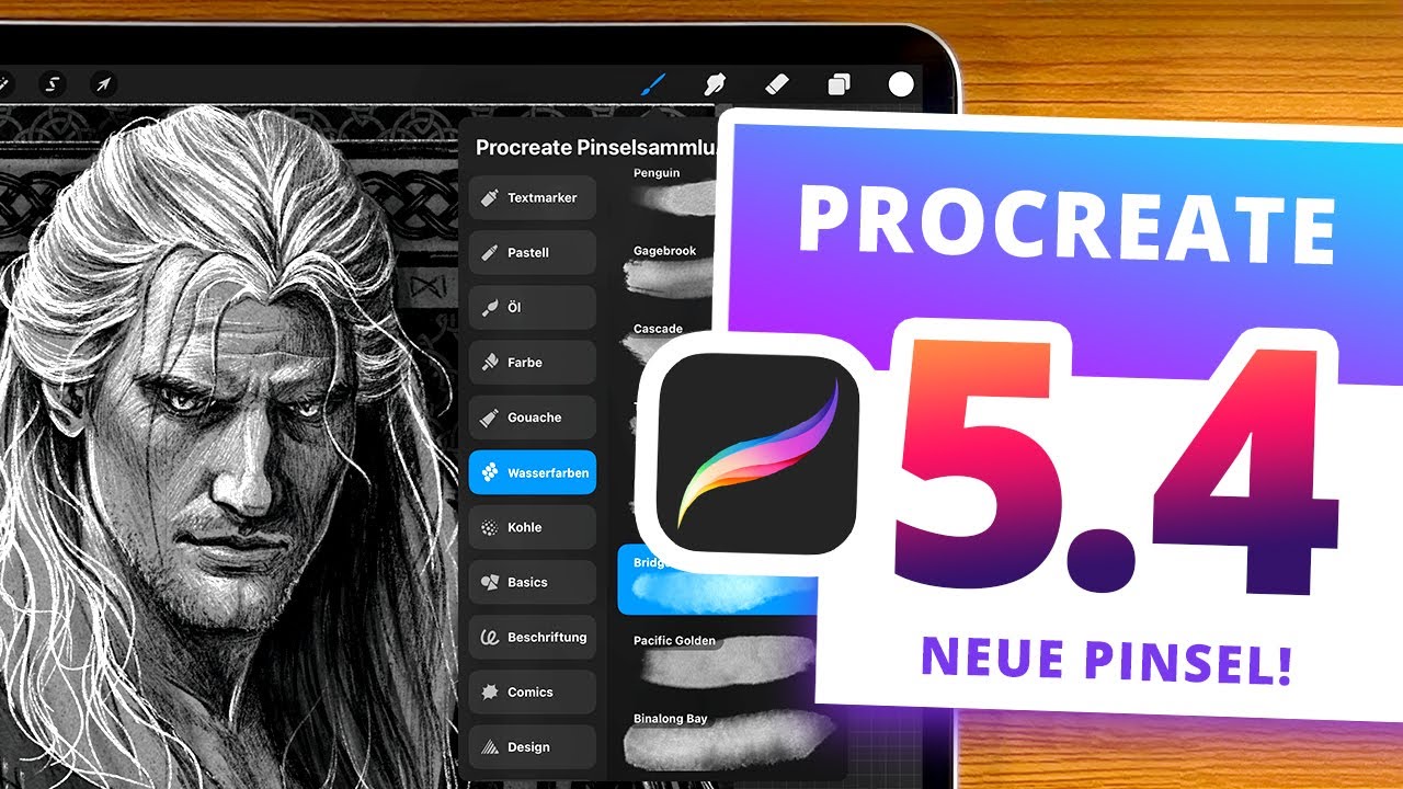 Procreate 5 4 Update Alle Neuen Features Erklärt Youtube