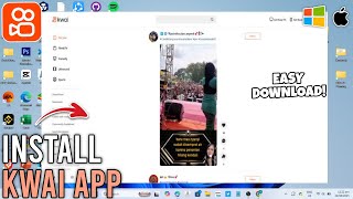 How To Download And Install Kwai On Your Pc Or Laptop Step By Step ...