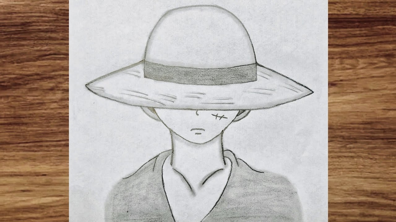 Easy Anime Drawing How To Draw Luffy Step By Step Easy Drawing