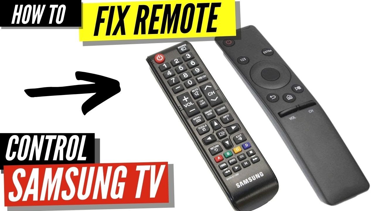 How To Fix A Samsung Remote Control That S Not Working Youtube