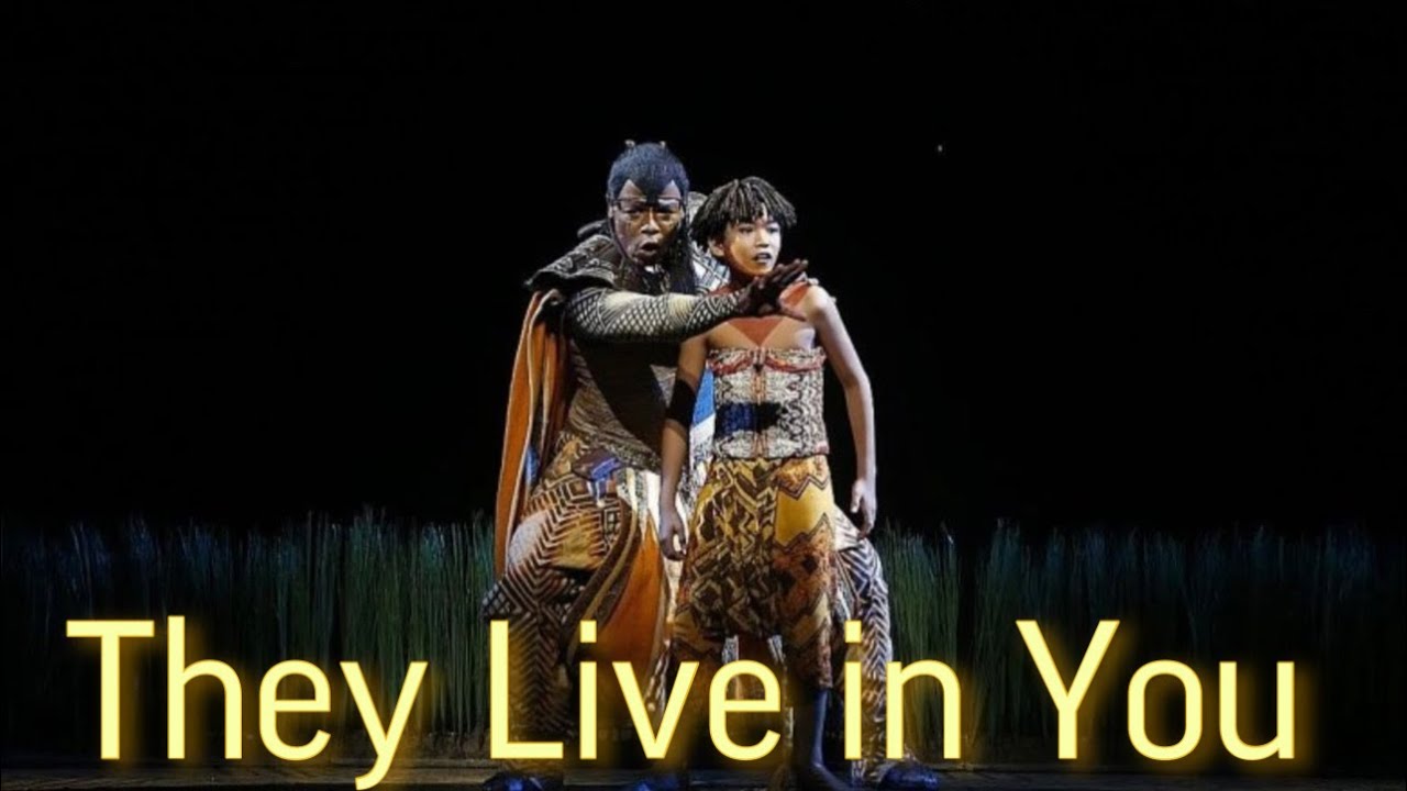 They Live In You Broadway In Chicago Lion King December 2022 Youtube