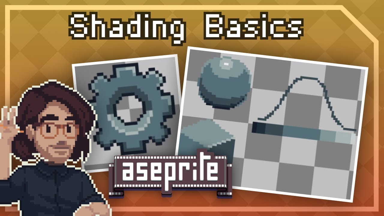 Pixel Art Class Lighting Shading Basics Youtube
