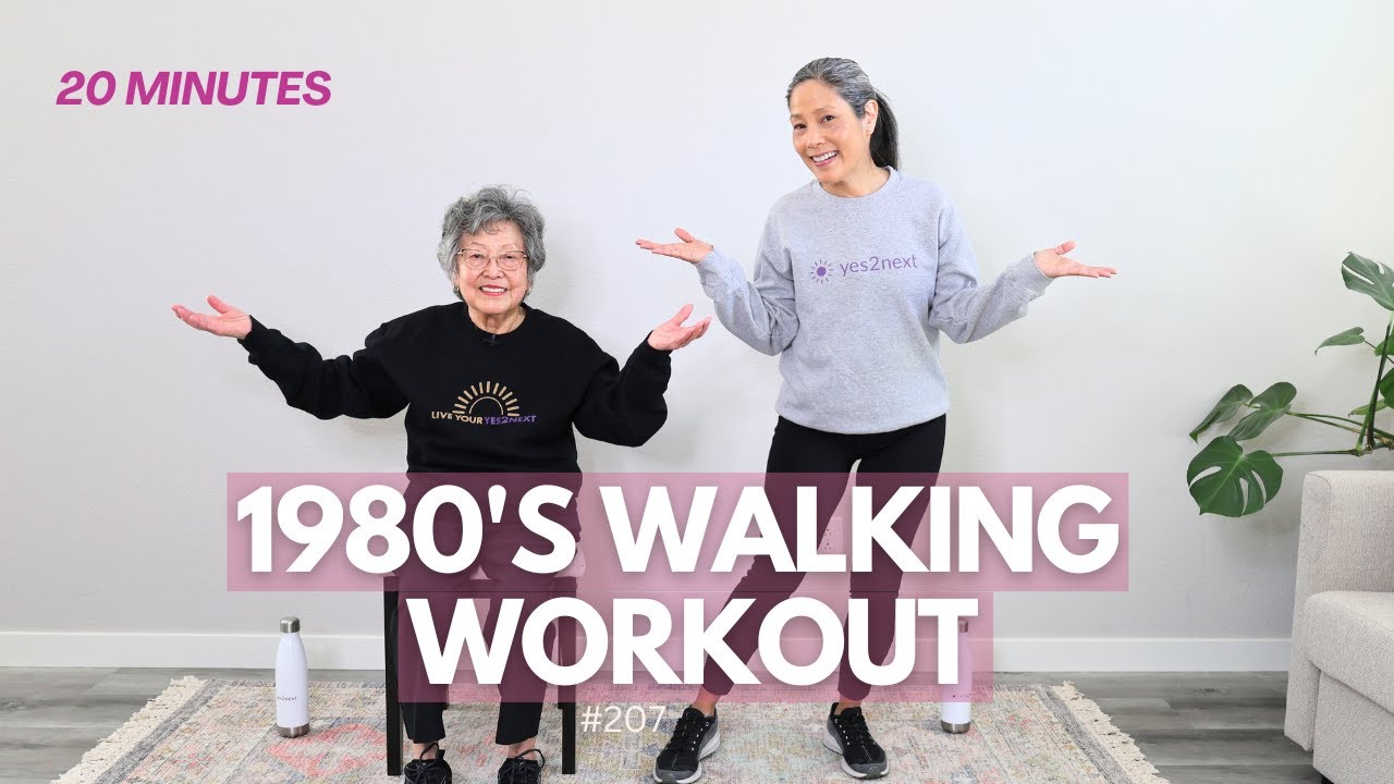 Low Impact Exercise 80 S Walking Workout Cardio For Seniors Youtube