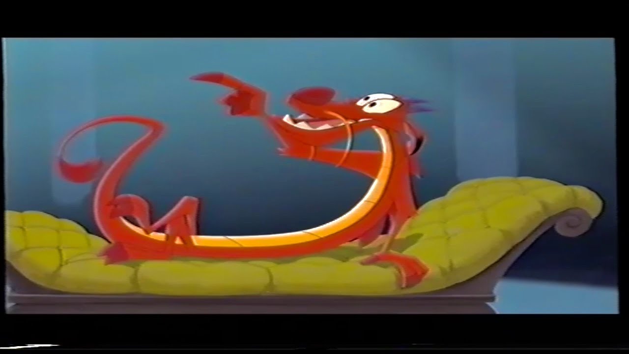 Mulan Ii Mushu S Opening Scene 2004 Vhs Capture Youtube