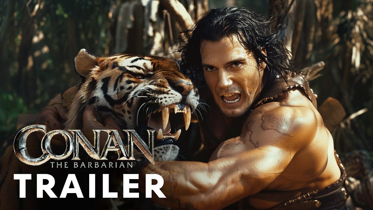 Conan The Barbarian 2025 First Trailer Henry Cavill Youtube