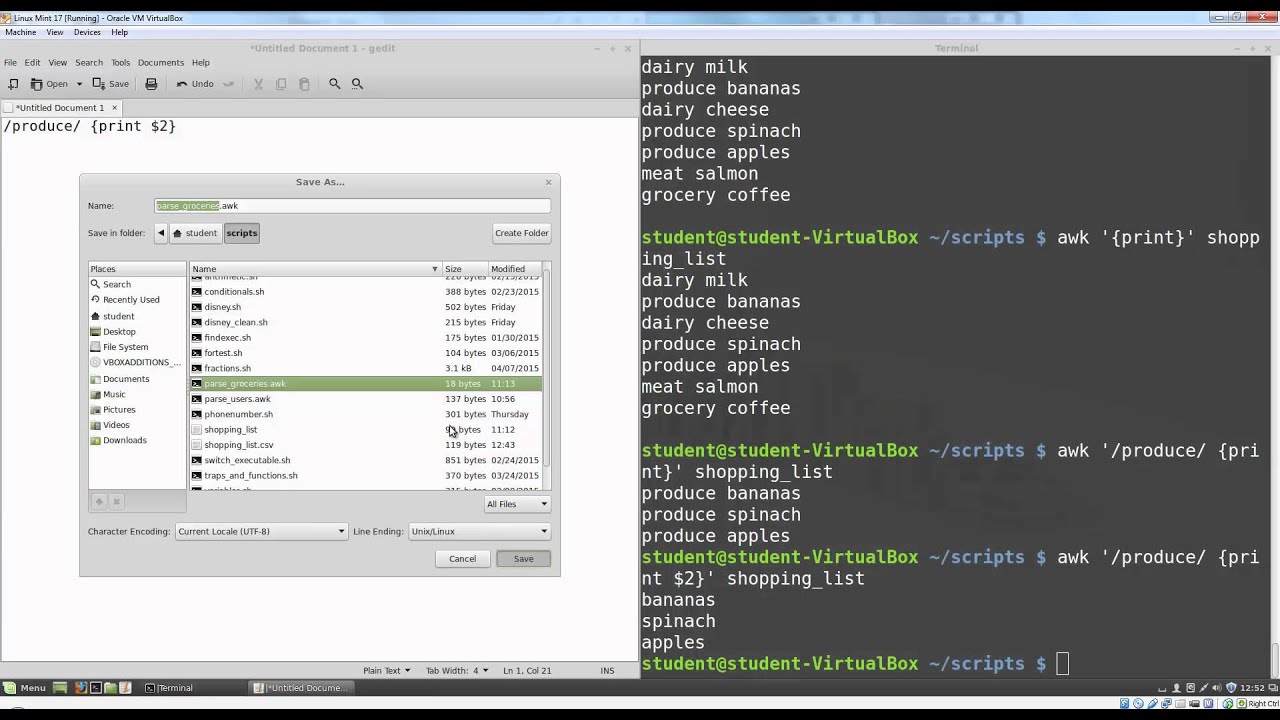 Getting Started With Awk Youtube