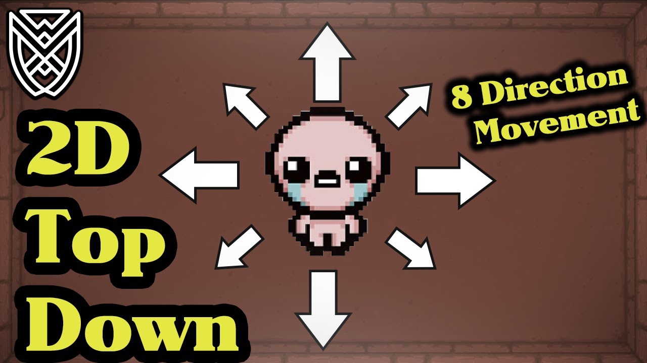 2d Top Down Movement Unity Tutorial Youtube