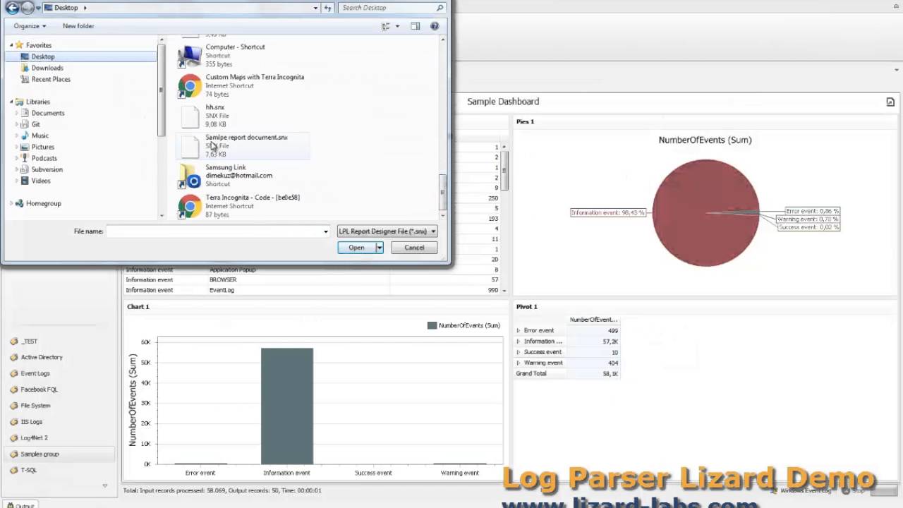Log Parser Lizard Features Preview Video Youtube
