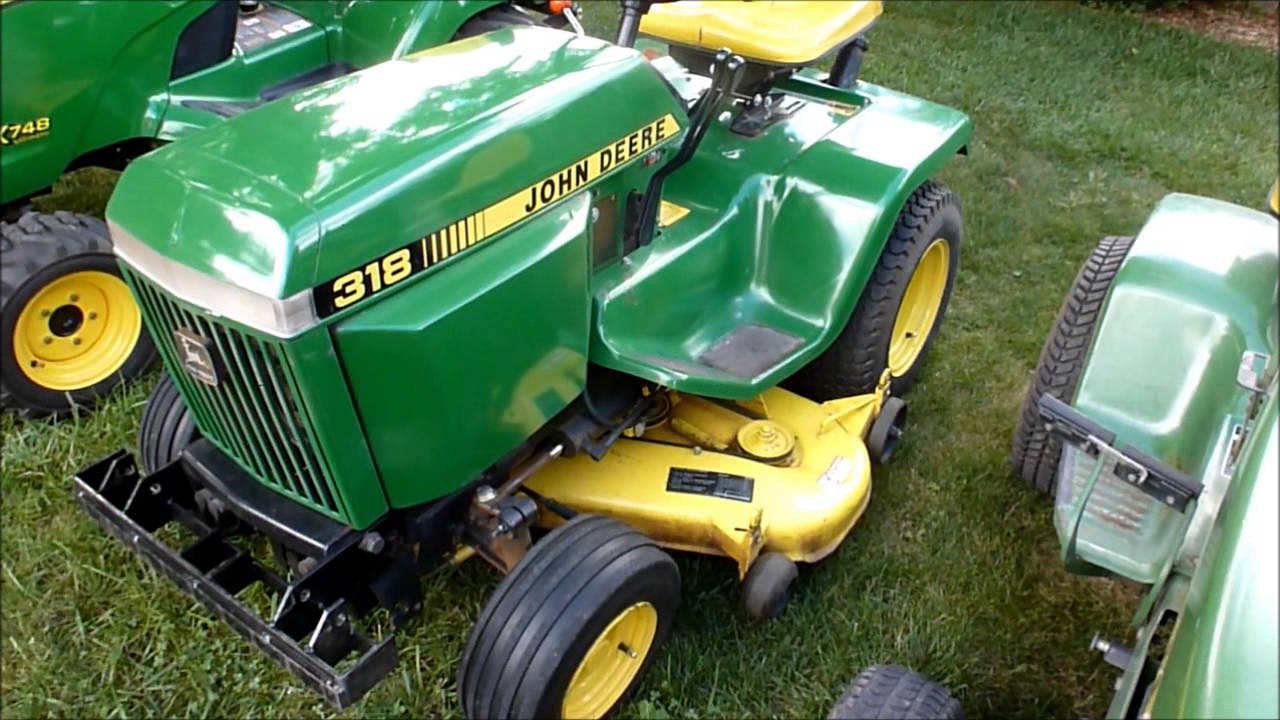 Old John Deere Garden Tractors What Model Was The Best Jd Garden