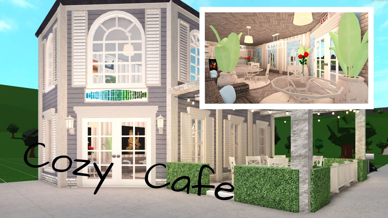 Bloxburg Cafe Welcome To Bloxburg Modern Cafe Speed B Vrogue Co