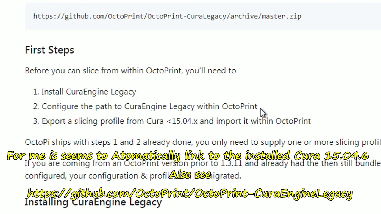 Octoprint Cura Plugin Youtube