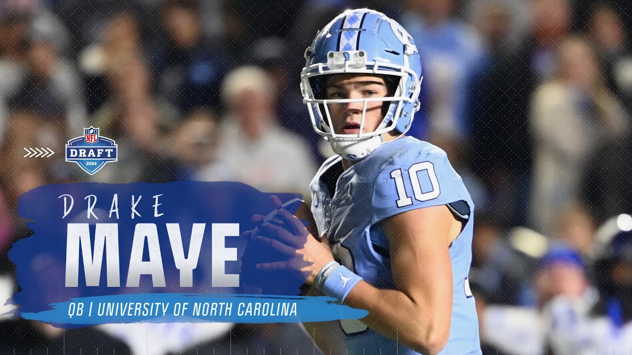 Drake Maye Highlight Reel 2024 Nfl Draft Youtube