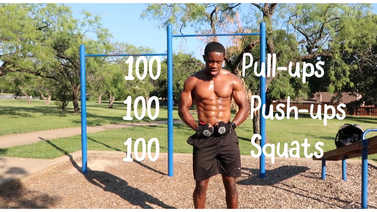 100 Pull Ups 100 Push Ups And 100 Squats In Under 10 Minutes Full