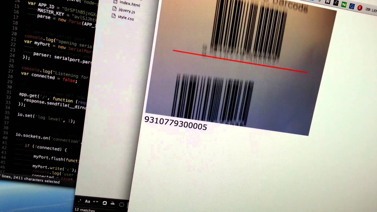 Javascript Barcode Scanner Youtube