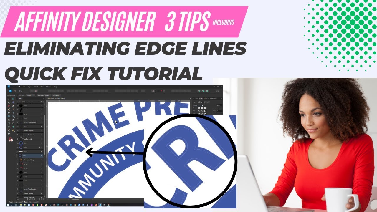 Eliminating Edge Lines Quick Fix For Affinity Designer Design Glitch