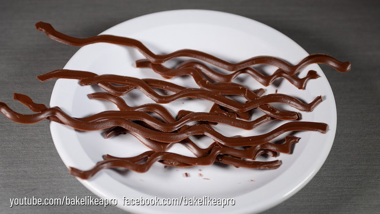 Easy Chocolate Decorations Youtube
