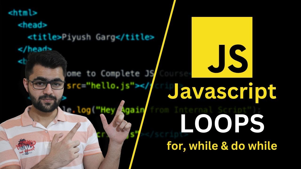 Loops In Javascript Youtube