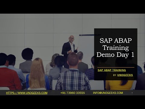 Sap Abap Course Sap Abap Developer Training Sap Abap Certification