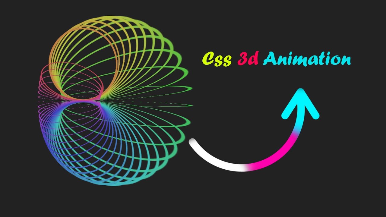 Amazing 3d Animation Using Html Css Do You Know This Design Pinkweb0