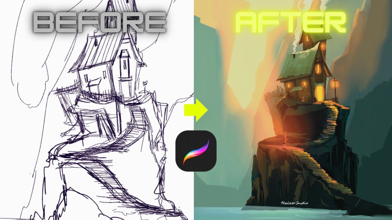 Drawing With Multiple References рџћё Procreate Sketching Practice For