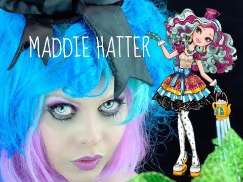 рџ Ever After High Madeline Hatter Makeup Tutorial Cosplay Halloween