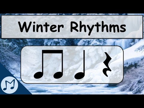 Winter Rhythms Quarter Note Eighth Notes Quarter Rest Youtube