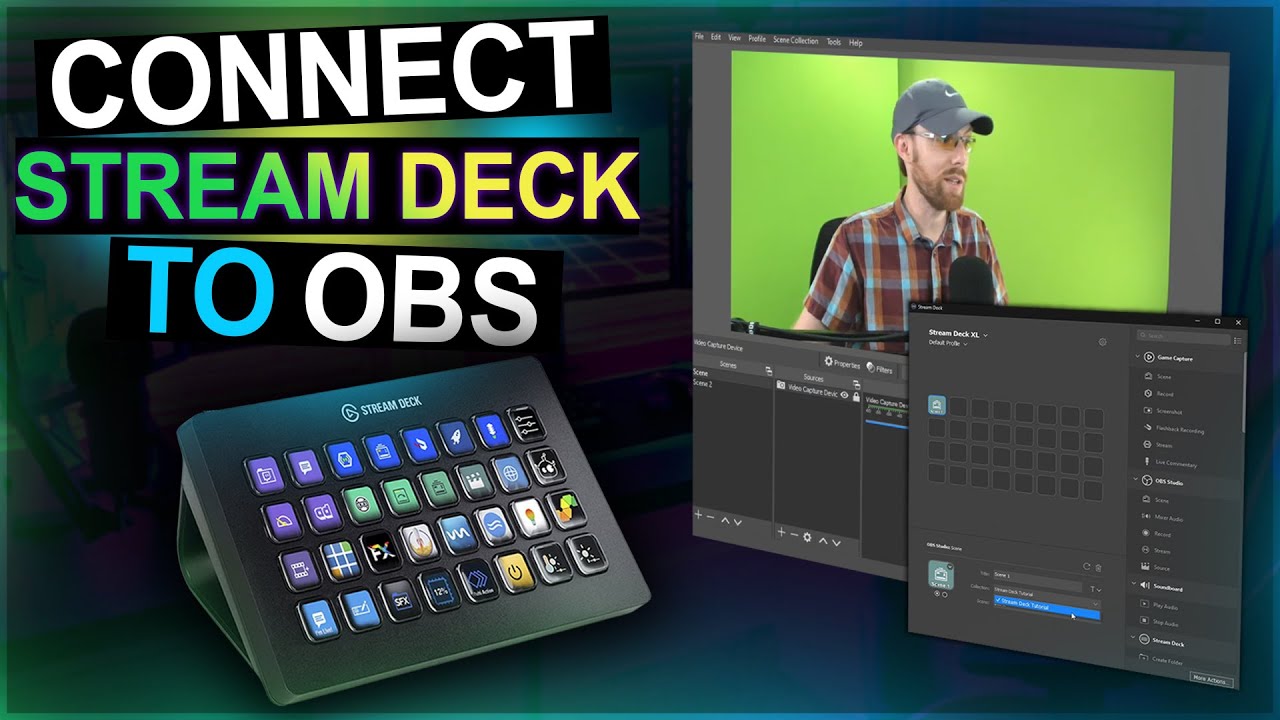 Stream Deck Ultimate Obs Studio Guide Elgato Streamdeck Mini 15 Key