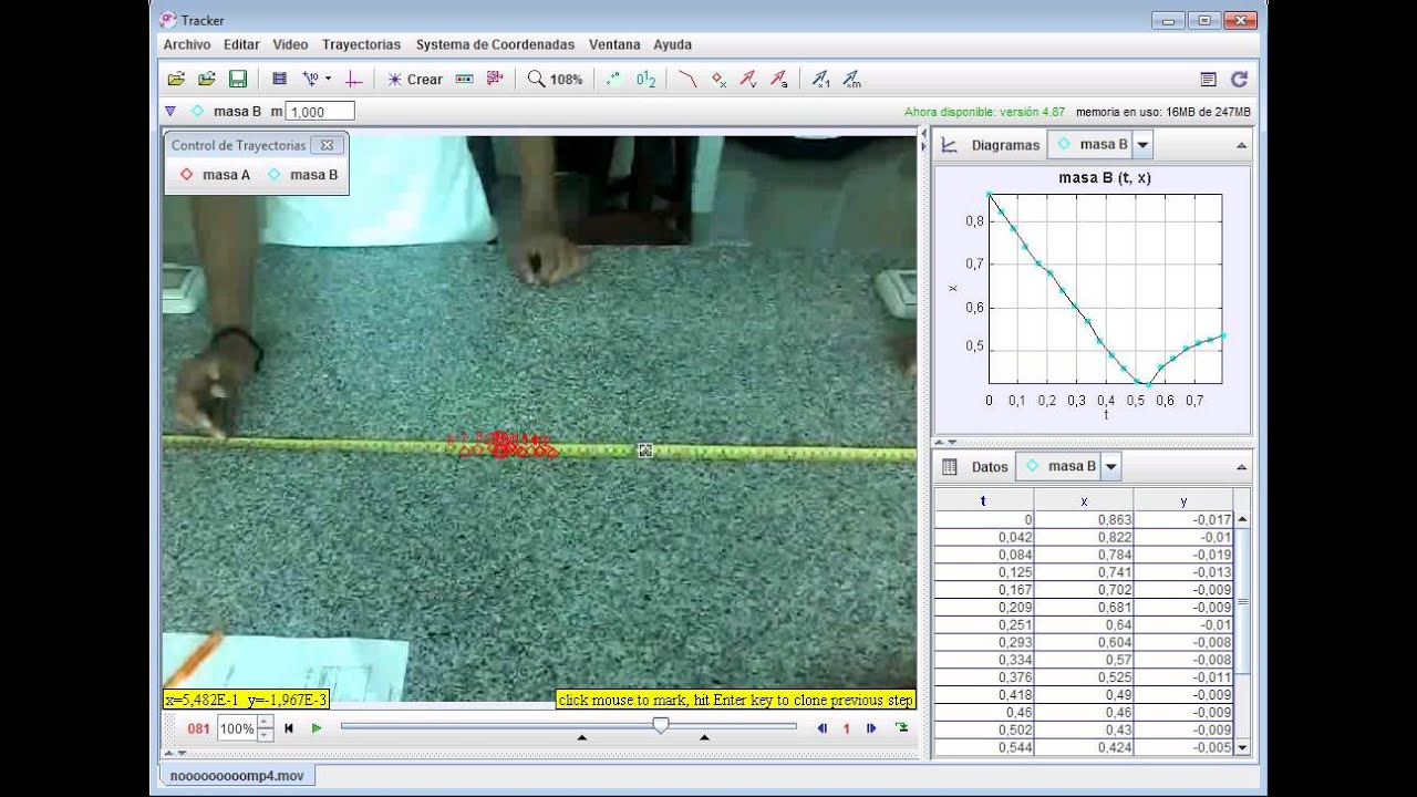 Tracker Physics Youtube