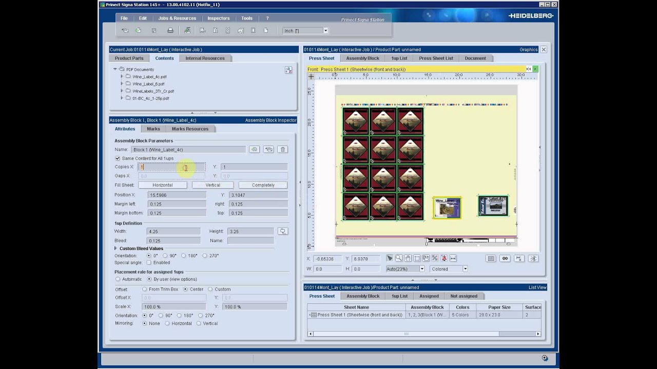 Prinect Prepress Manager Demonstration Part 3 Of 4 Youtube