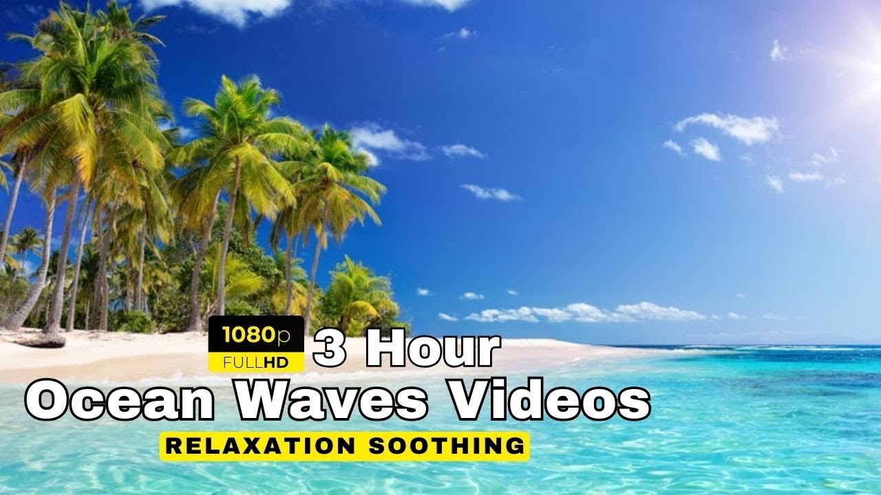 Relaxing Music With Ocean Waves Beautiful Piano Sleep Music Stress