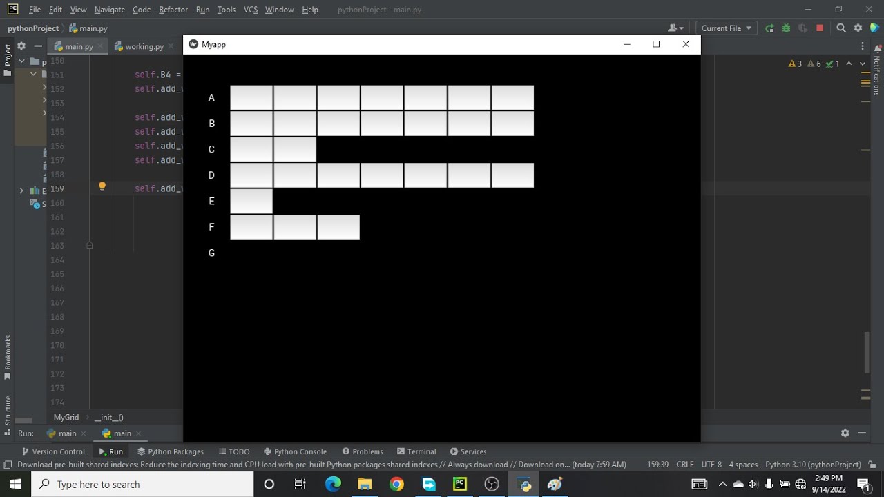 Understanding Rows In Kivy Python Framework For Gui Youtube