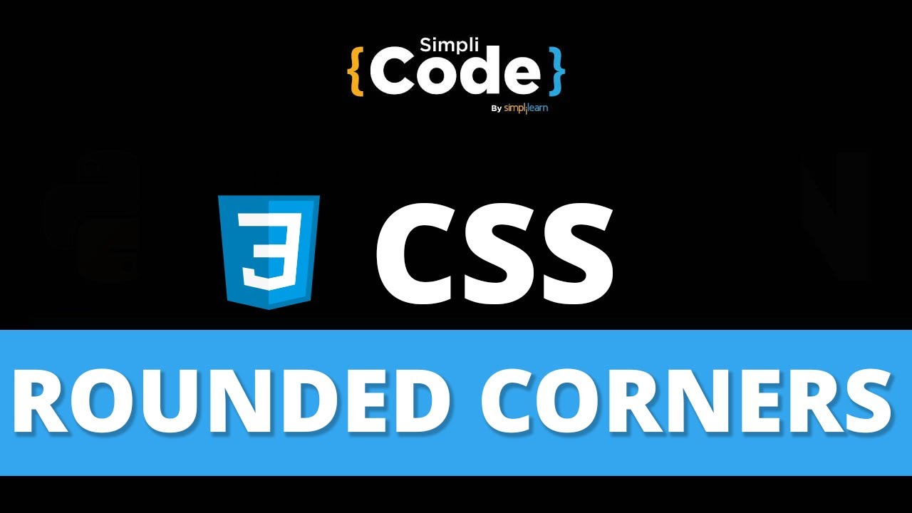 Css Rounded Corners Css Border Property Css Tutorial For Beginners