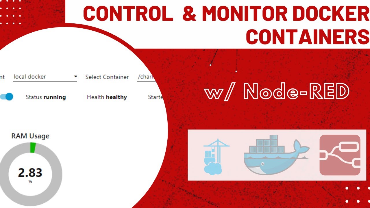 How To Interact With Docker Containers From Node Red Youtube