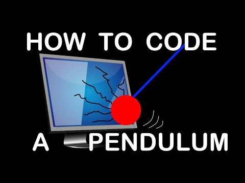 Programming A Pendulum In Python Youtube