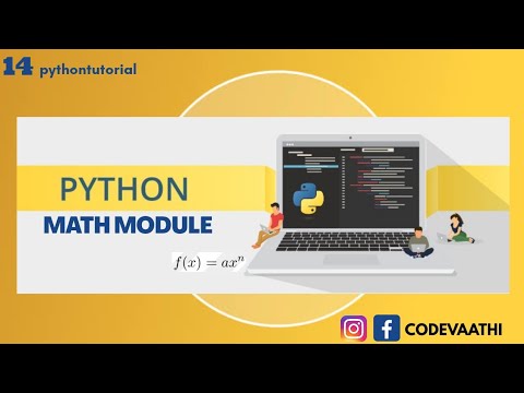 Introduction To Python Math Module Python Tutorial In Tamil 14 Youtube