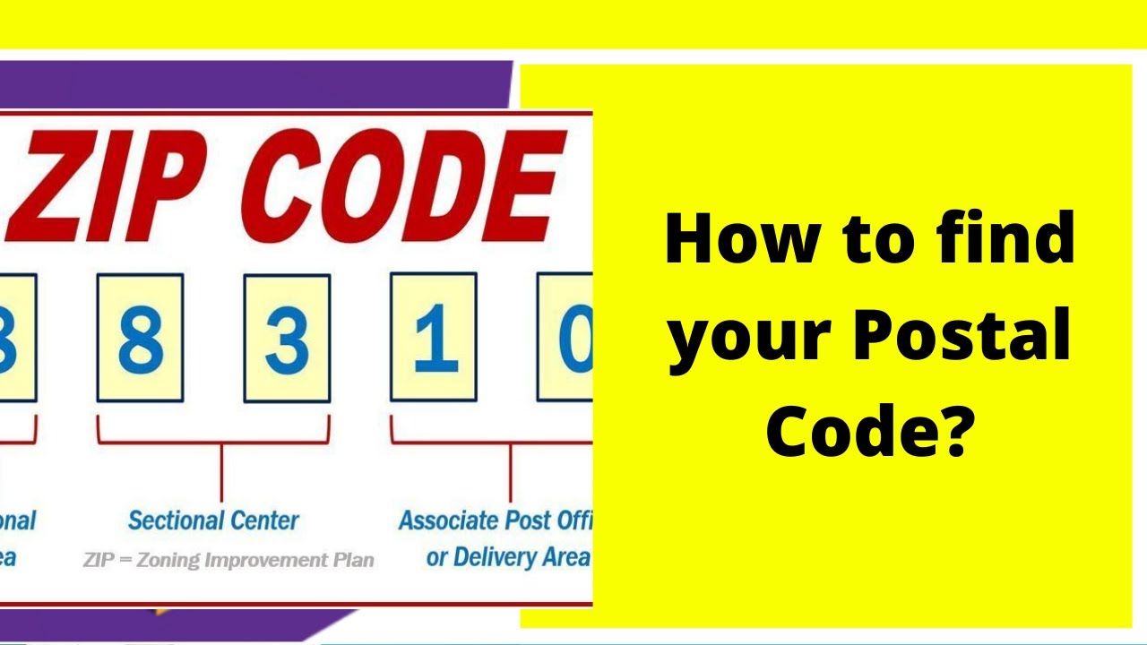 How To Find Your Postal Code Youtube