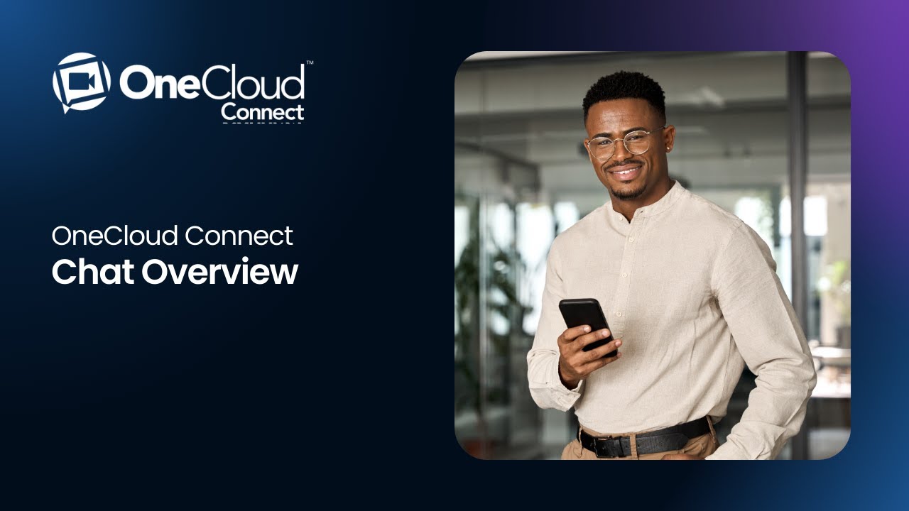 Onecloud Connect Chat Overview Youtube
