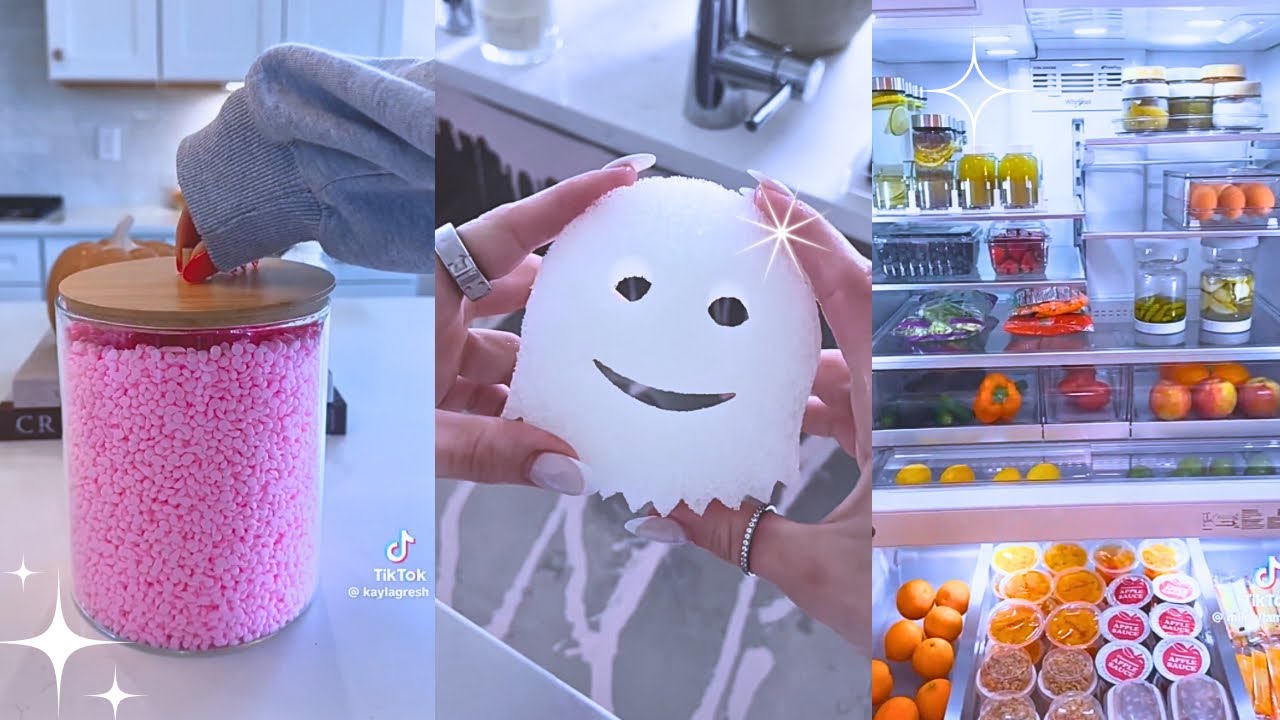 Satisfying Cleaning Organizing Restocking Tiktoks Asmr Pt 70 Youtube