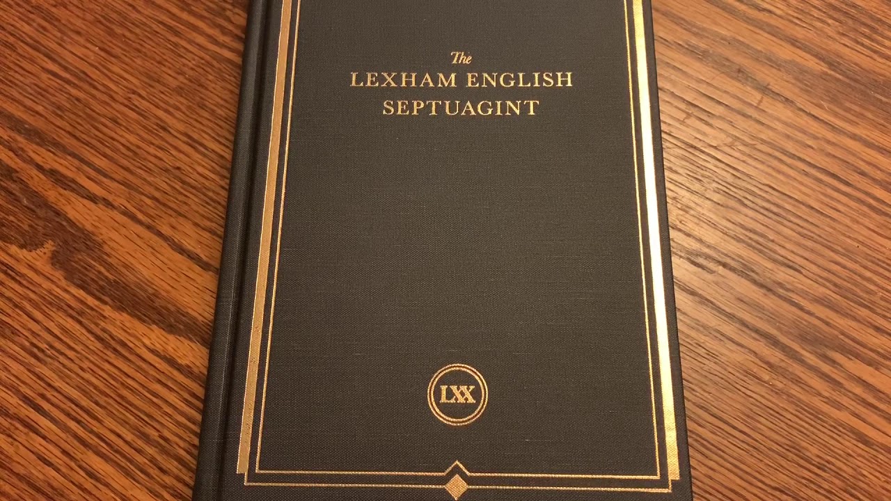 Book Briefs Lexham English Septuagint Youtube