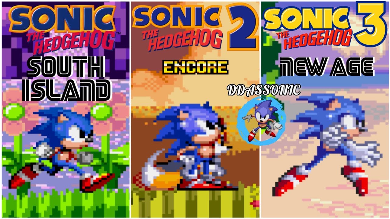 Sonic Encore Style In Sonic Trilogy Sonic Hack Youtube